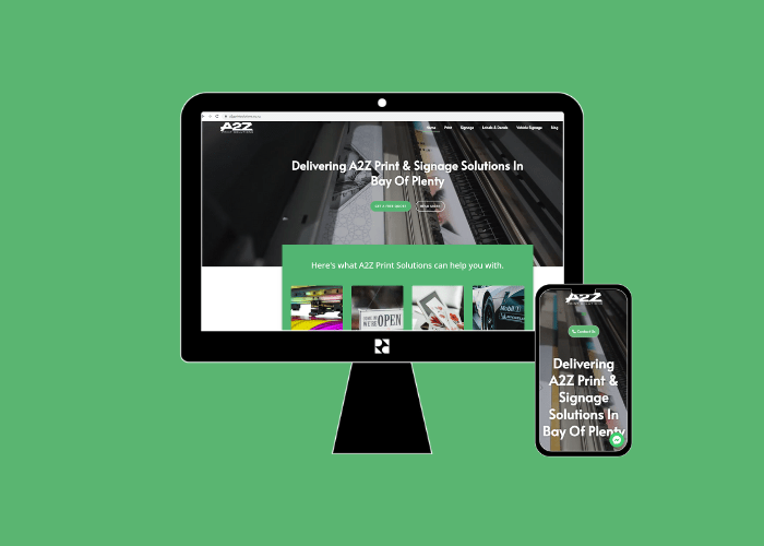 A2Z Print Solutions | Projects | Digital Refinery